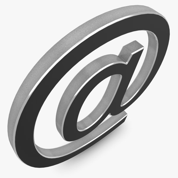 At Symbol 3D Models for Download | TurboSquid