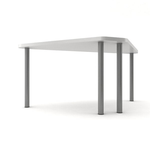 3d model corner desk