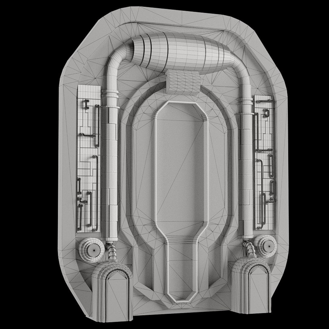 15 Scifi Doors Game Ready 3D Model - TurboSquid 2082715