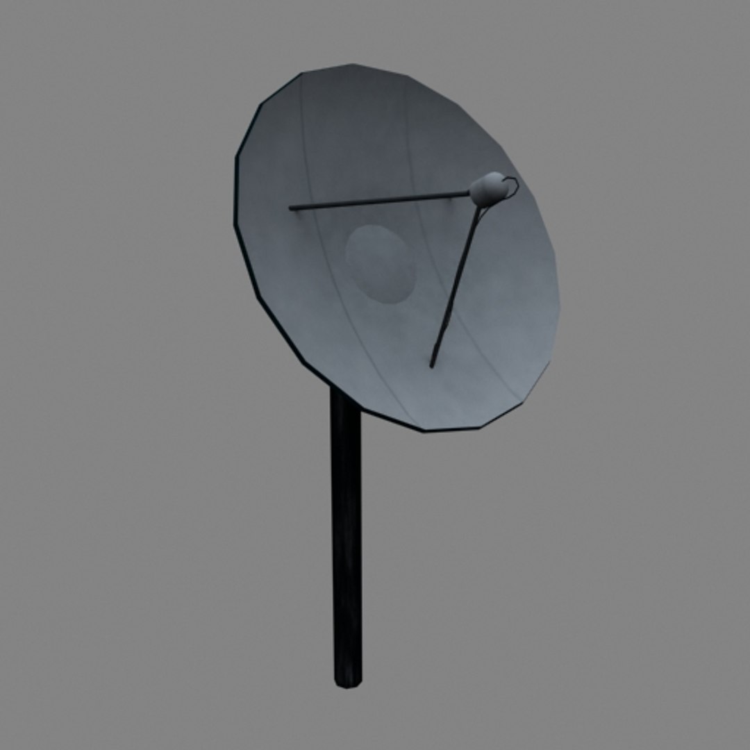 radar dishes 3d 3ds