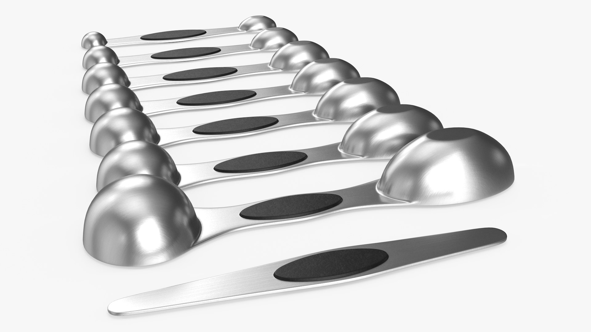 3D model Measuring Spoons Set - TurboSquid 2040487