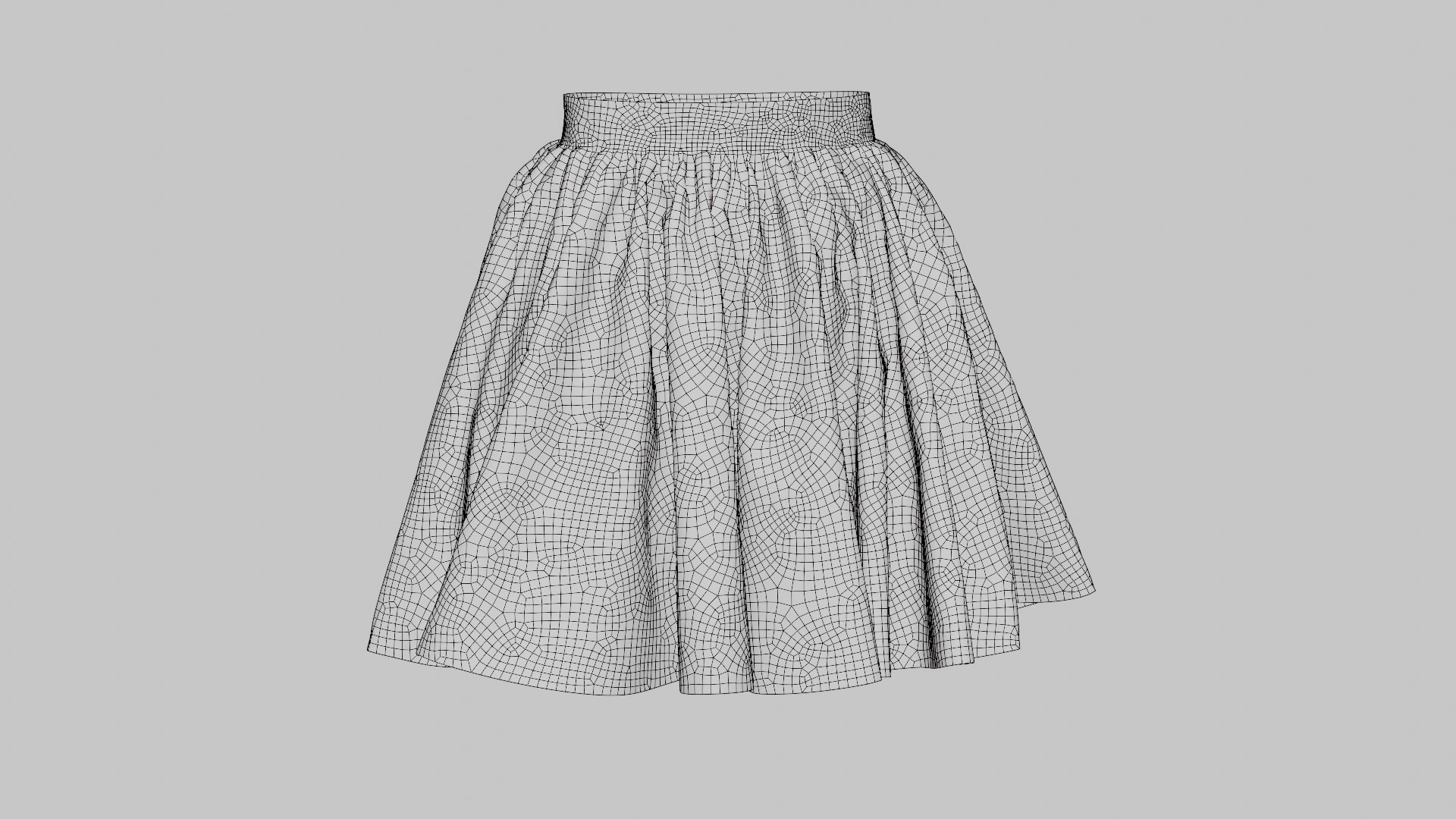 Free 3D Plaid Skirt - TurboSquid 2224493