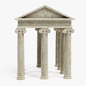 Download Free & Premium Ionic Column 3D Models | TurboSquid