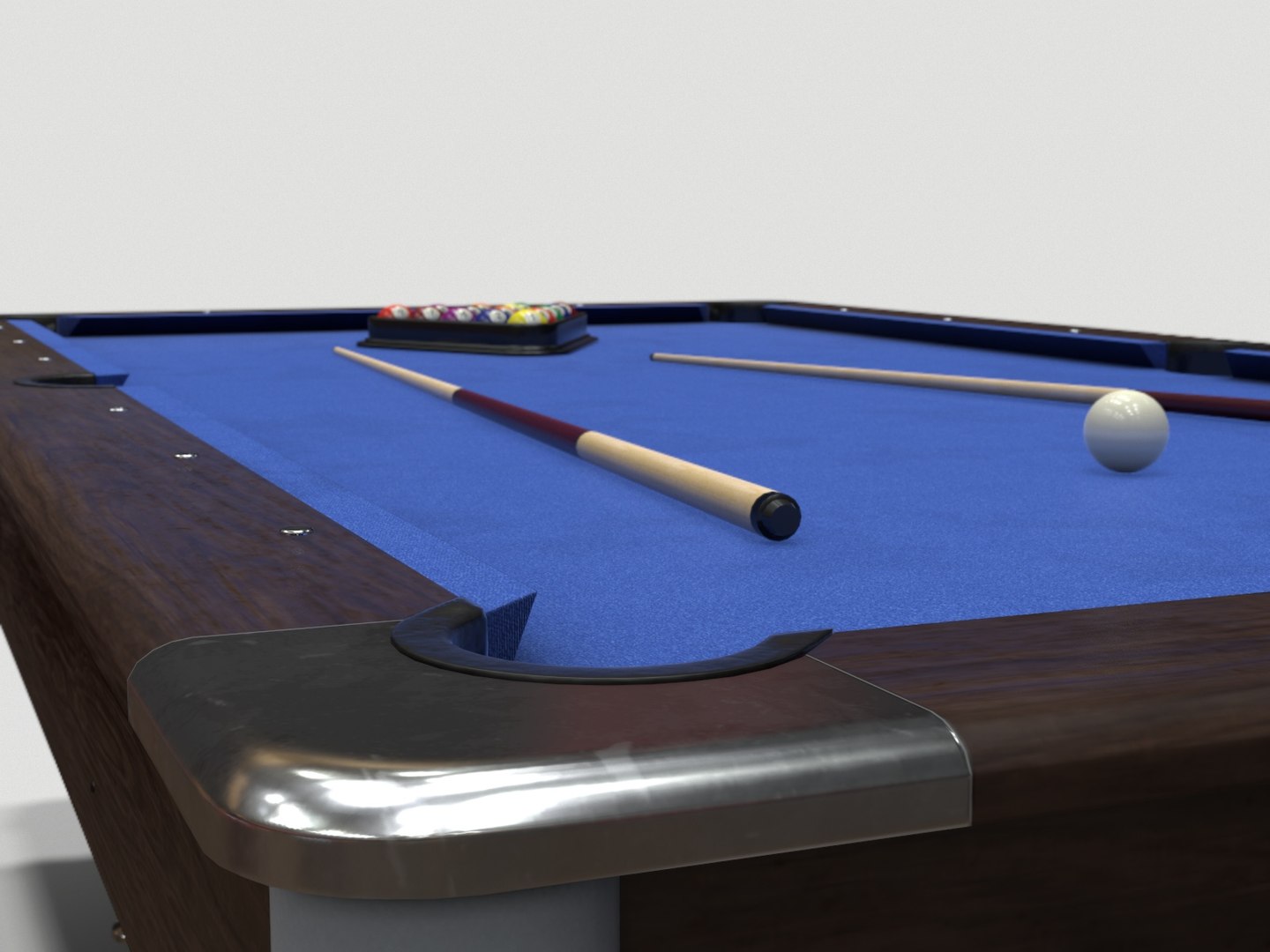 3D model american pool table cues - TurboSquid 1337023
