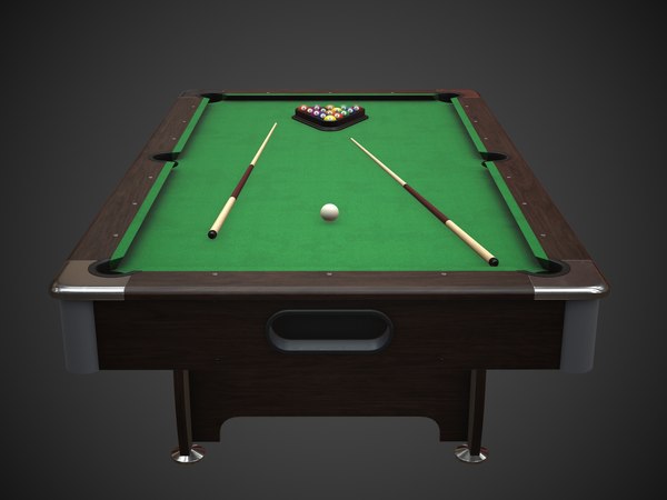 pool table 3d max