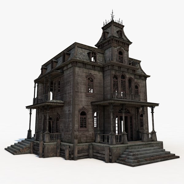 Haunted House 3D Models for Download | TurboSquid