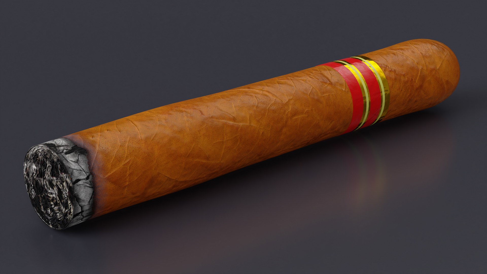 Cigar Thick Lighted Model - TurboSquid 2256307