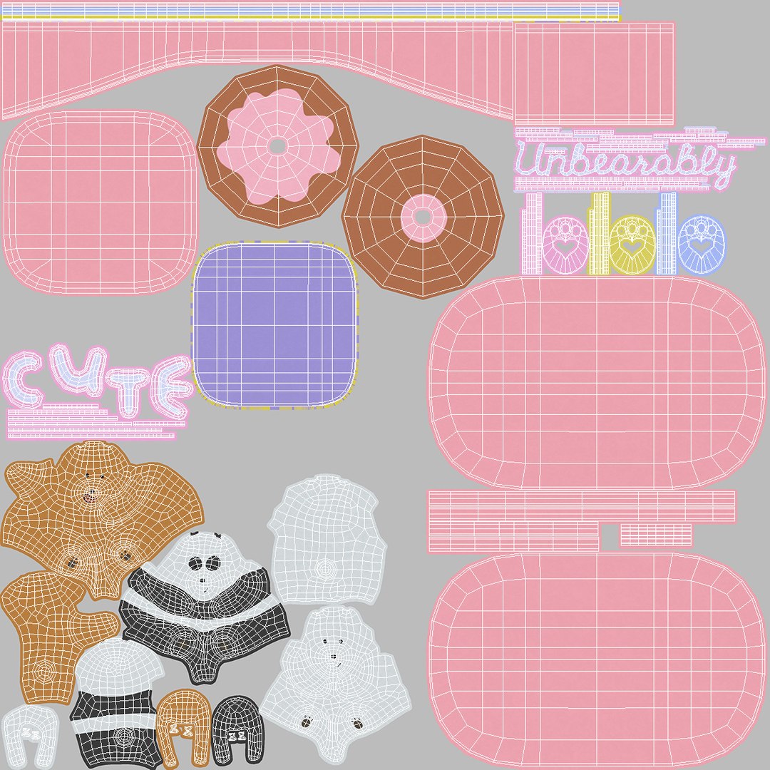 Phone Holder We Bare Bears Unbearably Cute Model - TurboSquid 2054451