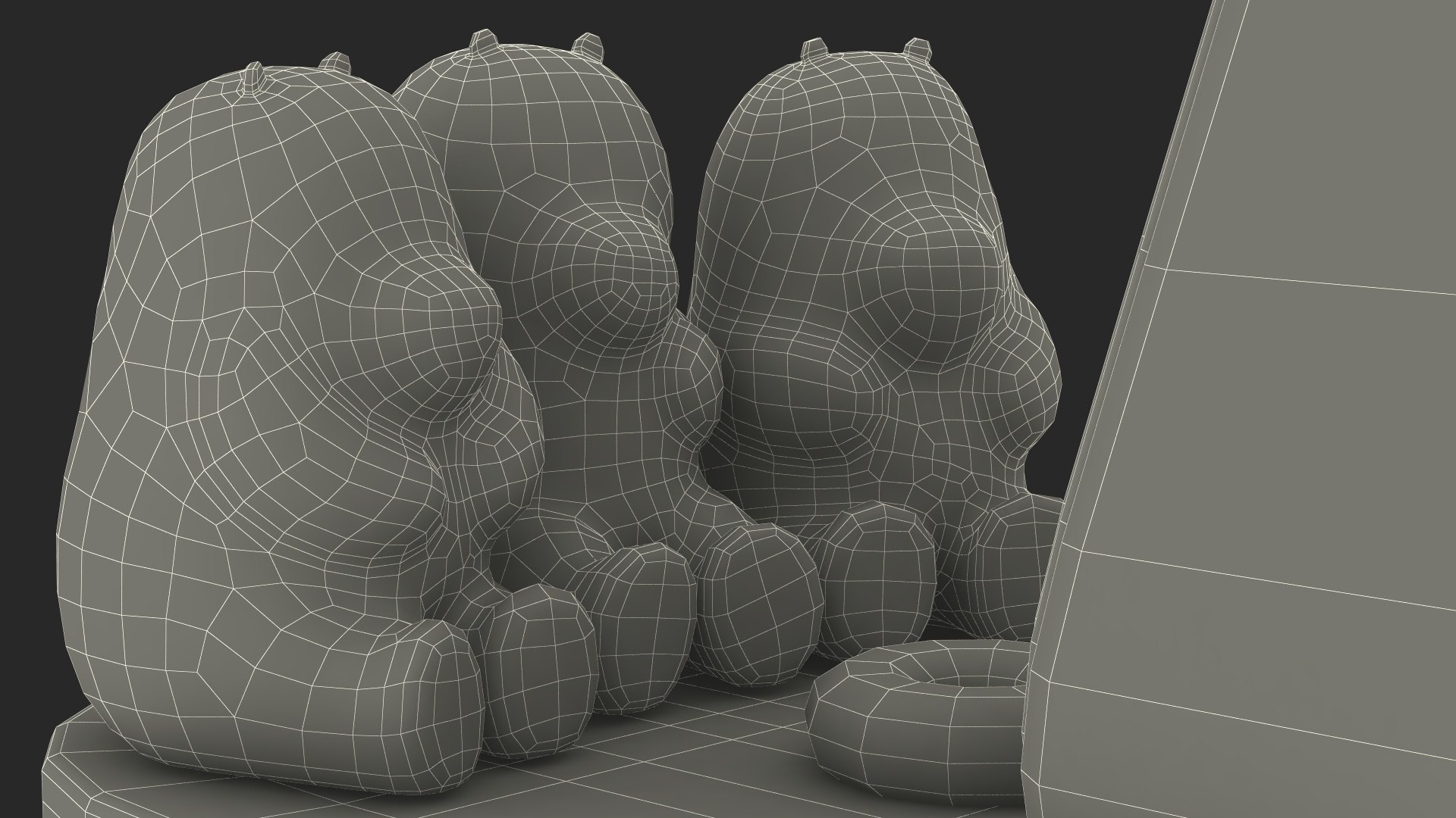 Phone Holder We Bare Bears Unbearably Cute Model - TurboSquid 2054451