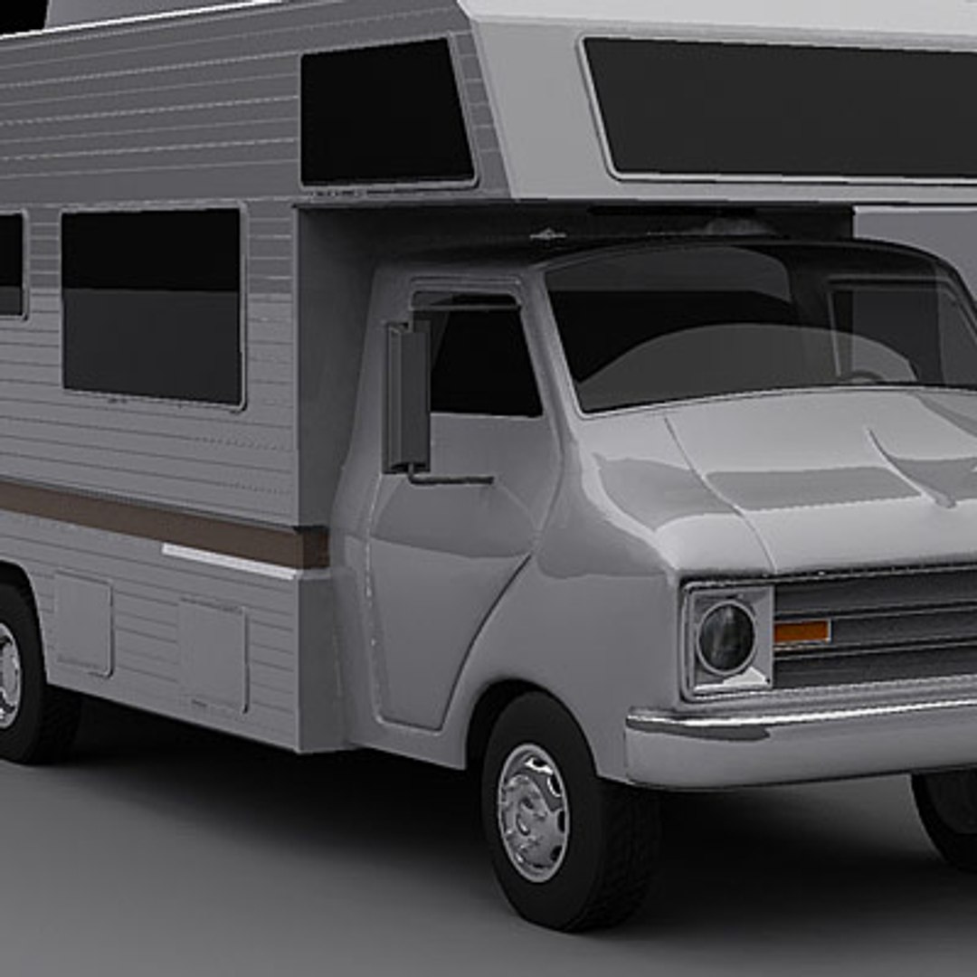 3d Model Camper Camp