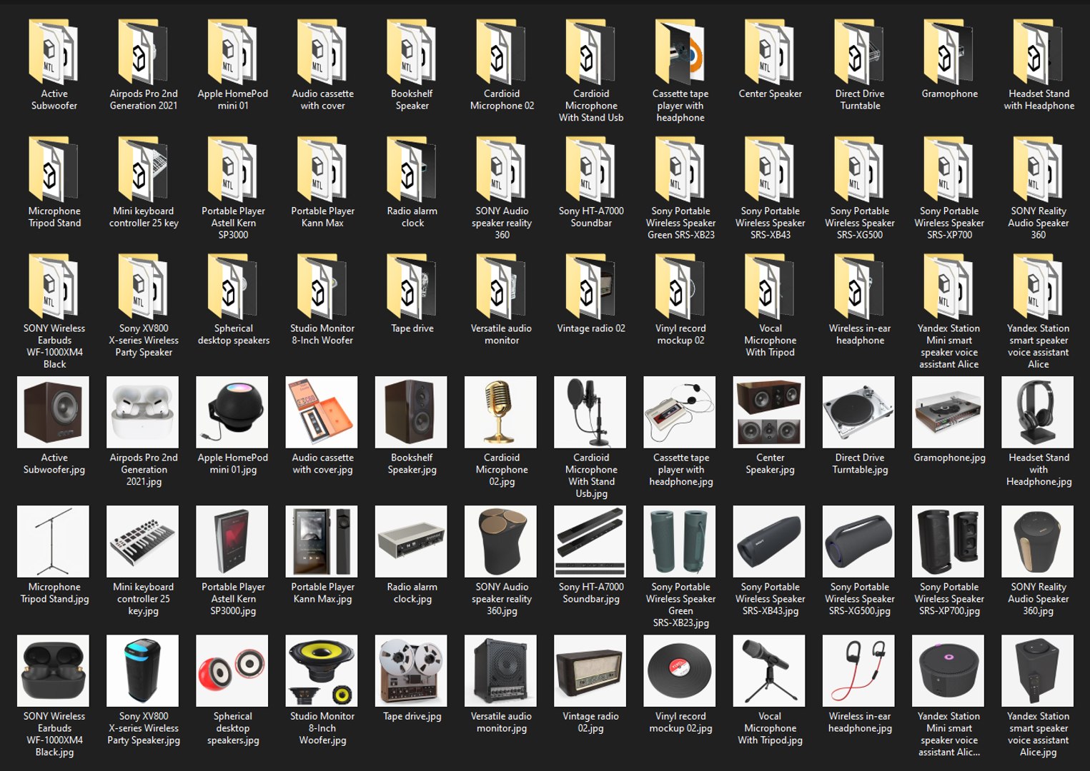 3D Audio Devices And Accessories - TurboSquid 2203317