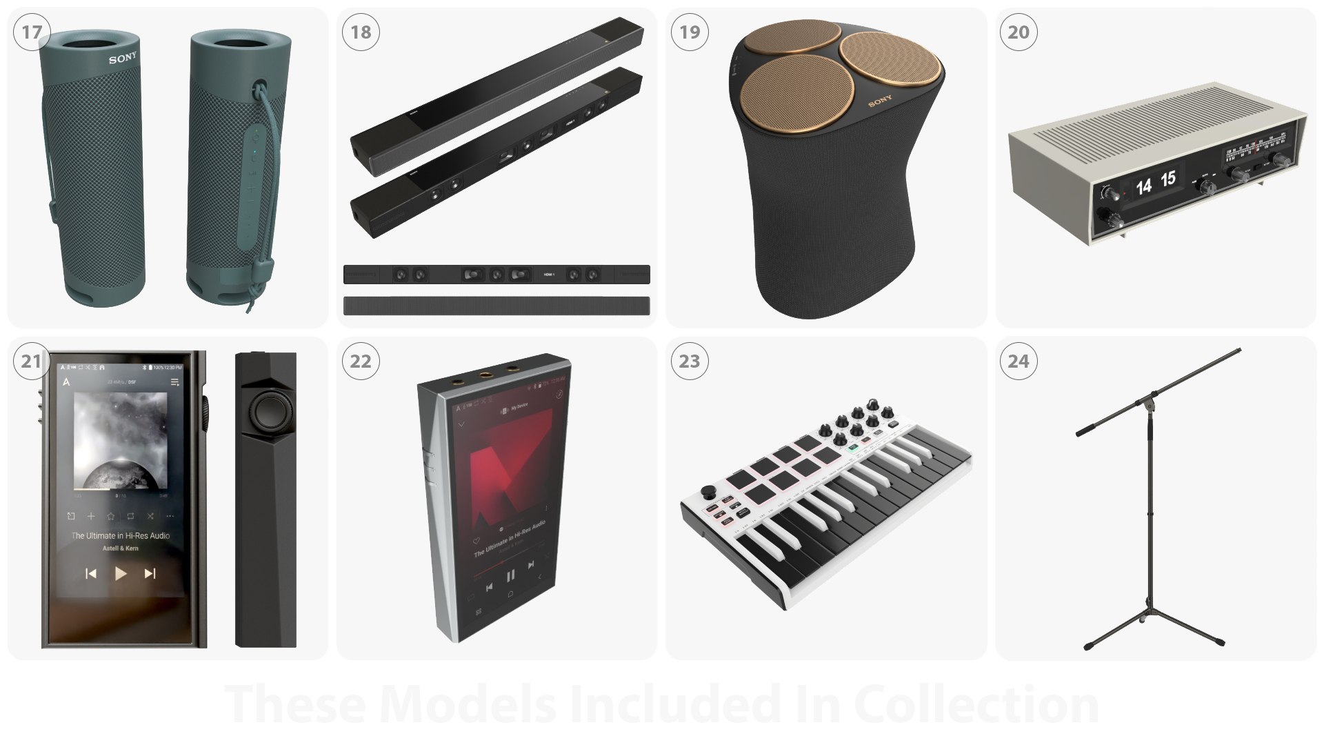 3D Audio Devices And Accessories - TurboSquid 2203317