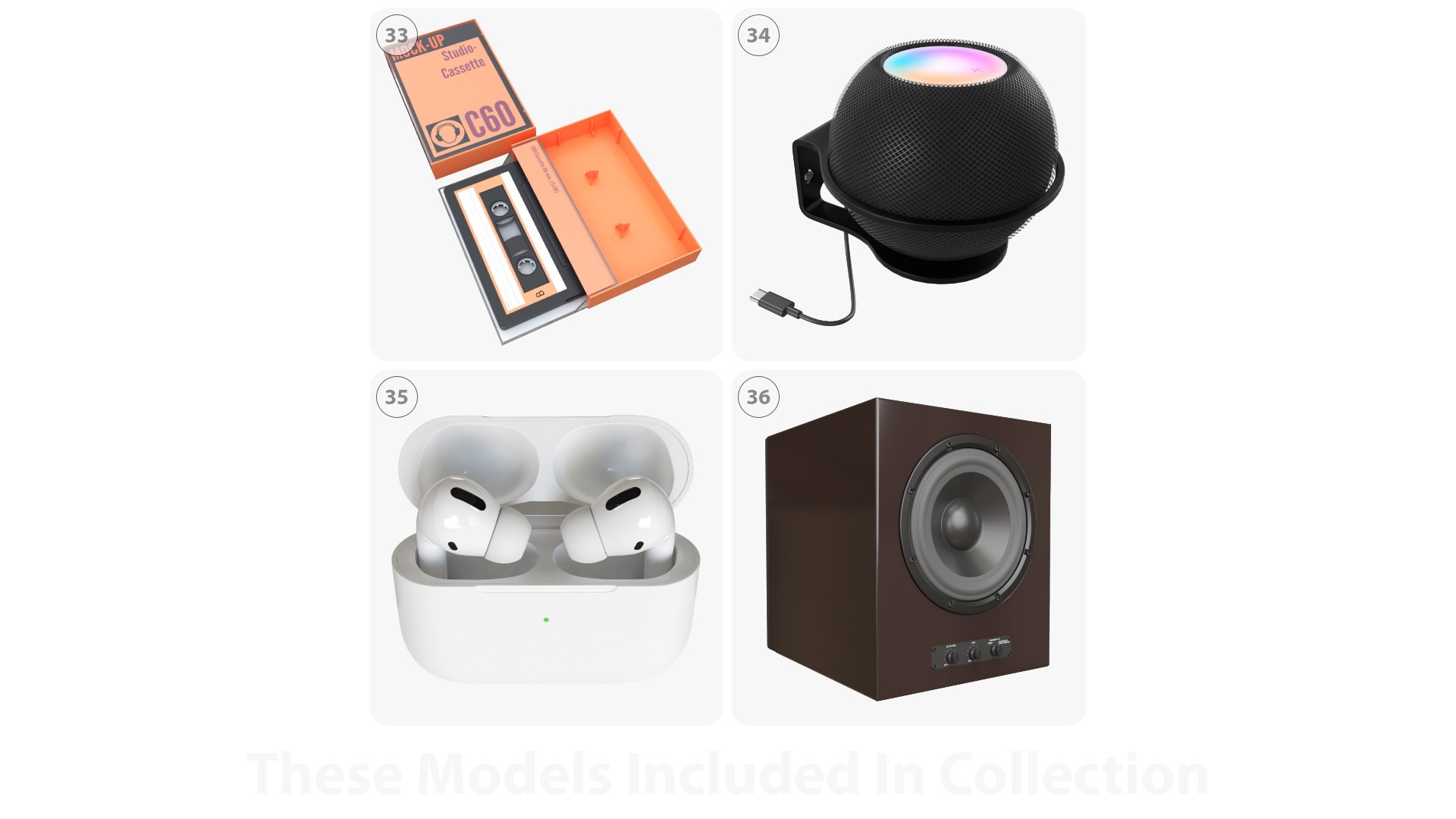 3D Audio Devices And Accessories - TurboSquid 2203317