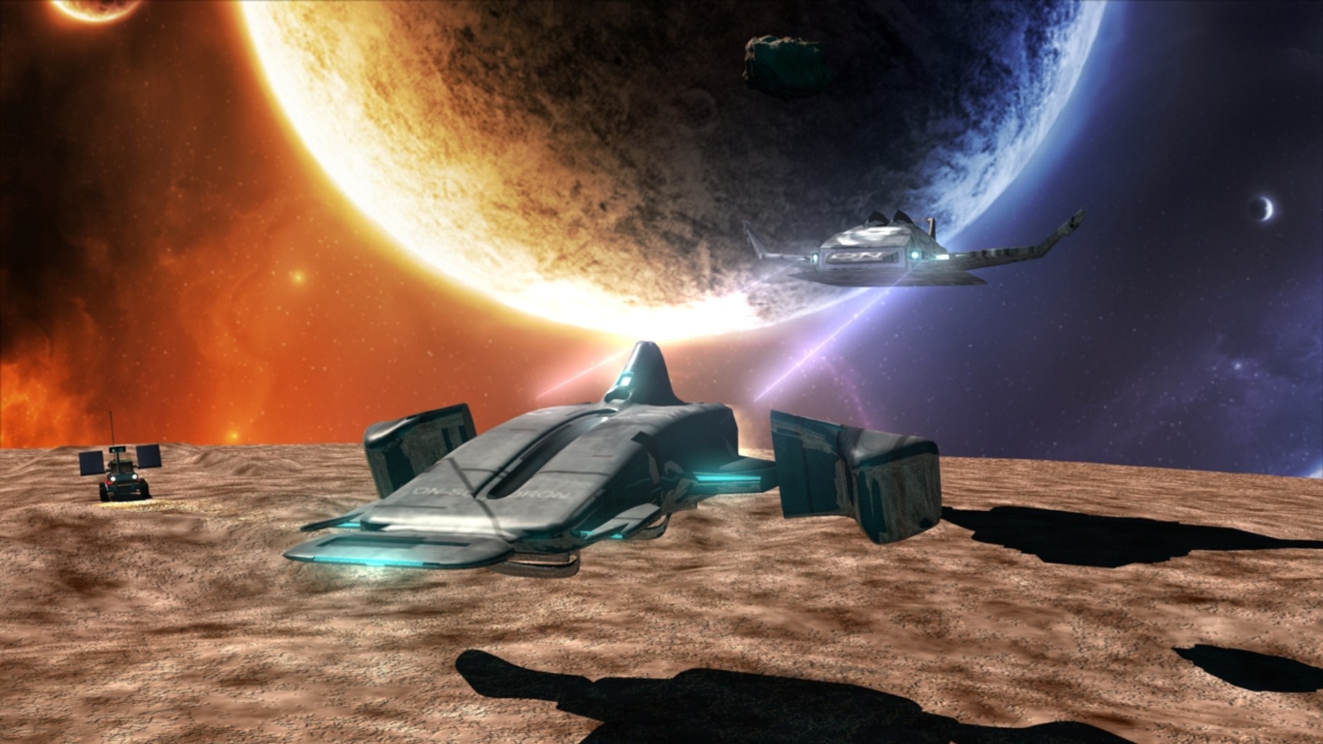 M2 Space Fighter 3D Model - TurboSquid 1330772