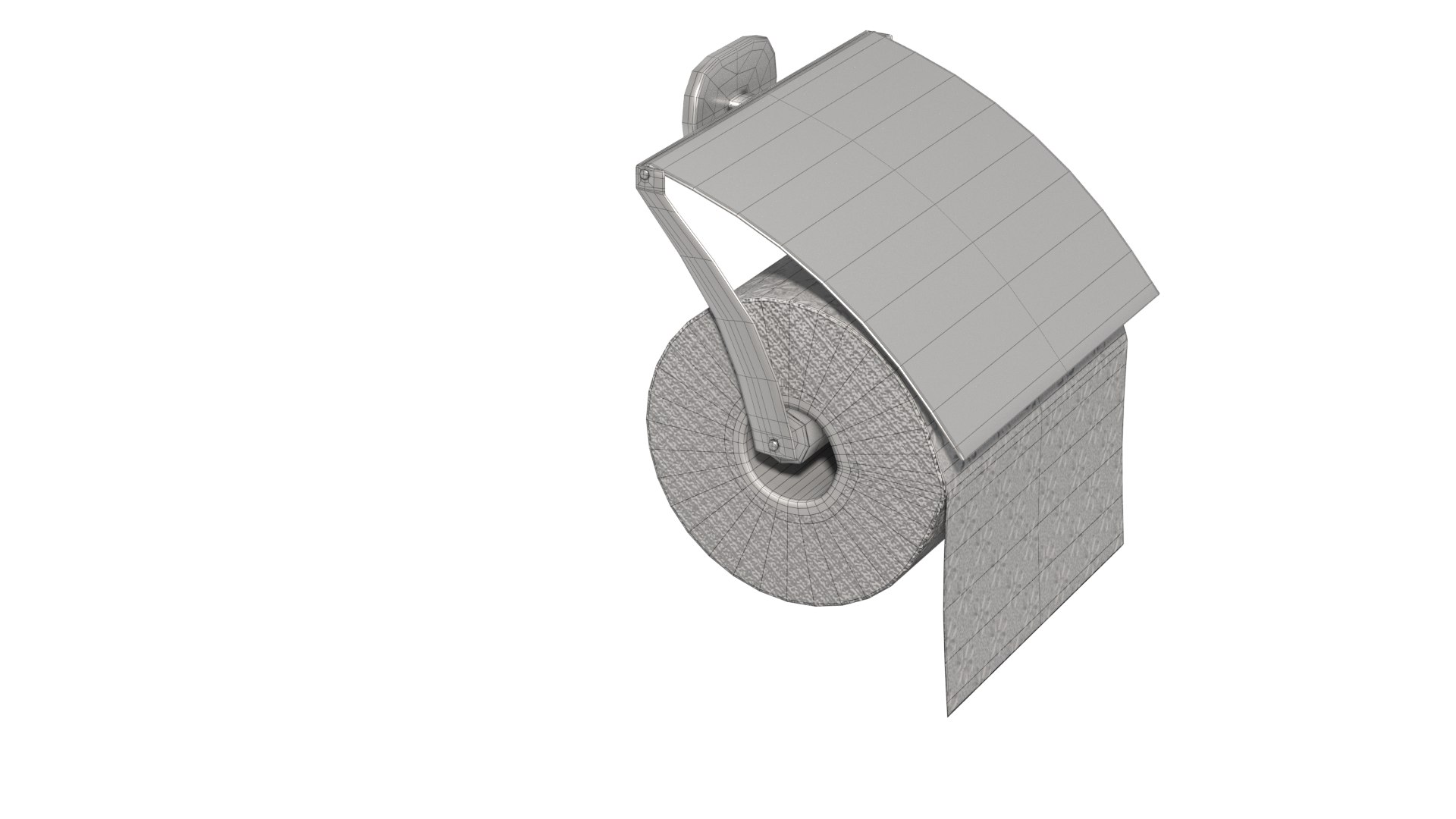 Toilet Paper Holder 3D - TurboSquid 1532980