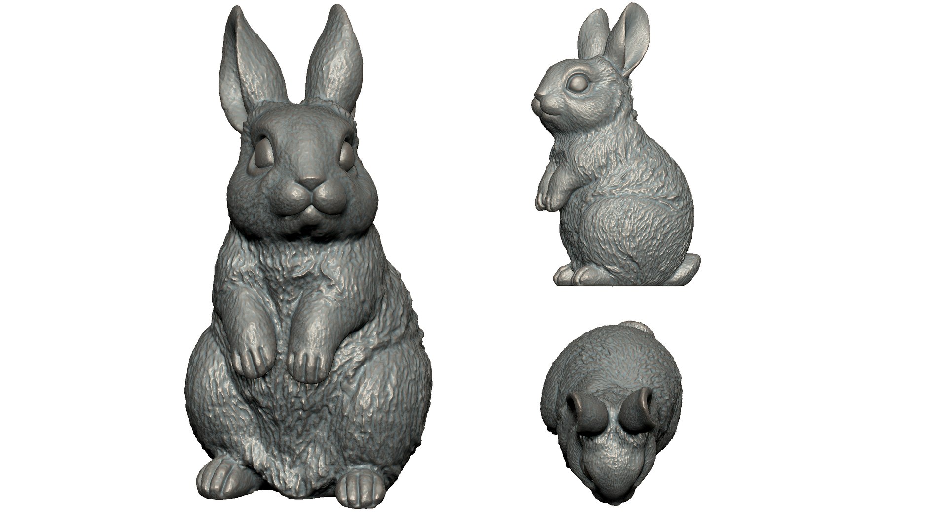 3D Rabbit - TurboSquid 2283466