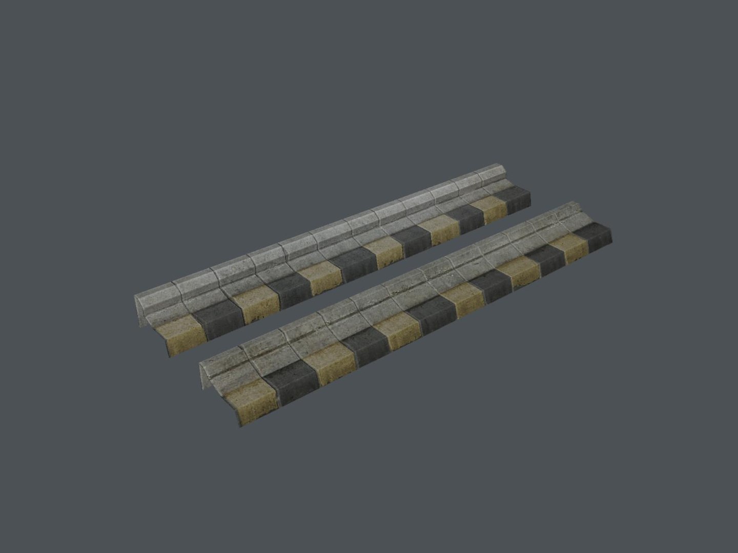 pack pavement borders 3d max