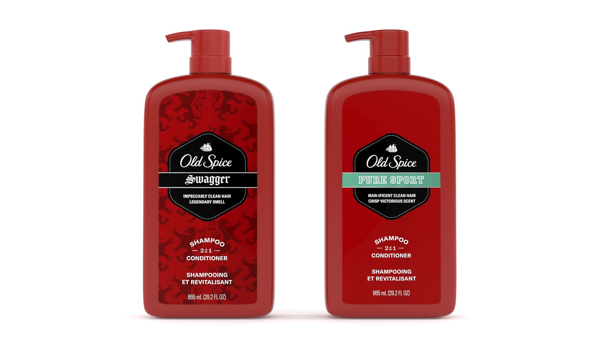 Old Spice Shampoo 3D Model - TurboSquid 1900773