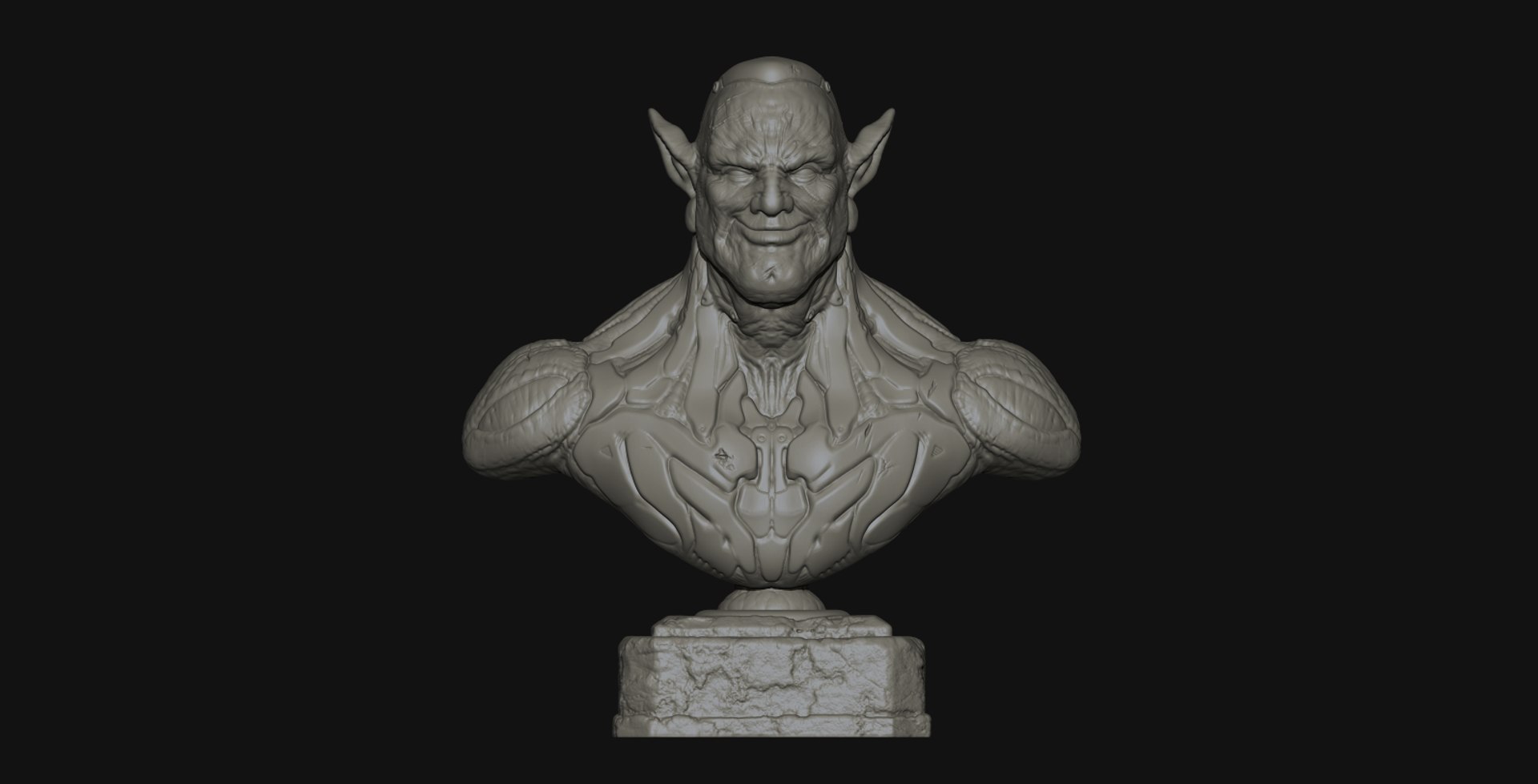 3D Cyborg Elf - TurboSquid 1281283