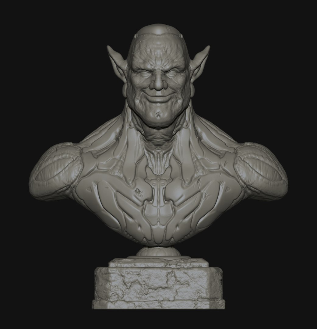 3D Cyborg Elf - TurboSquid 1281283