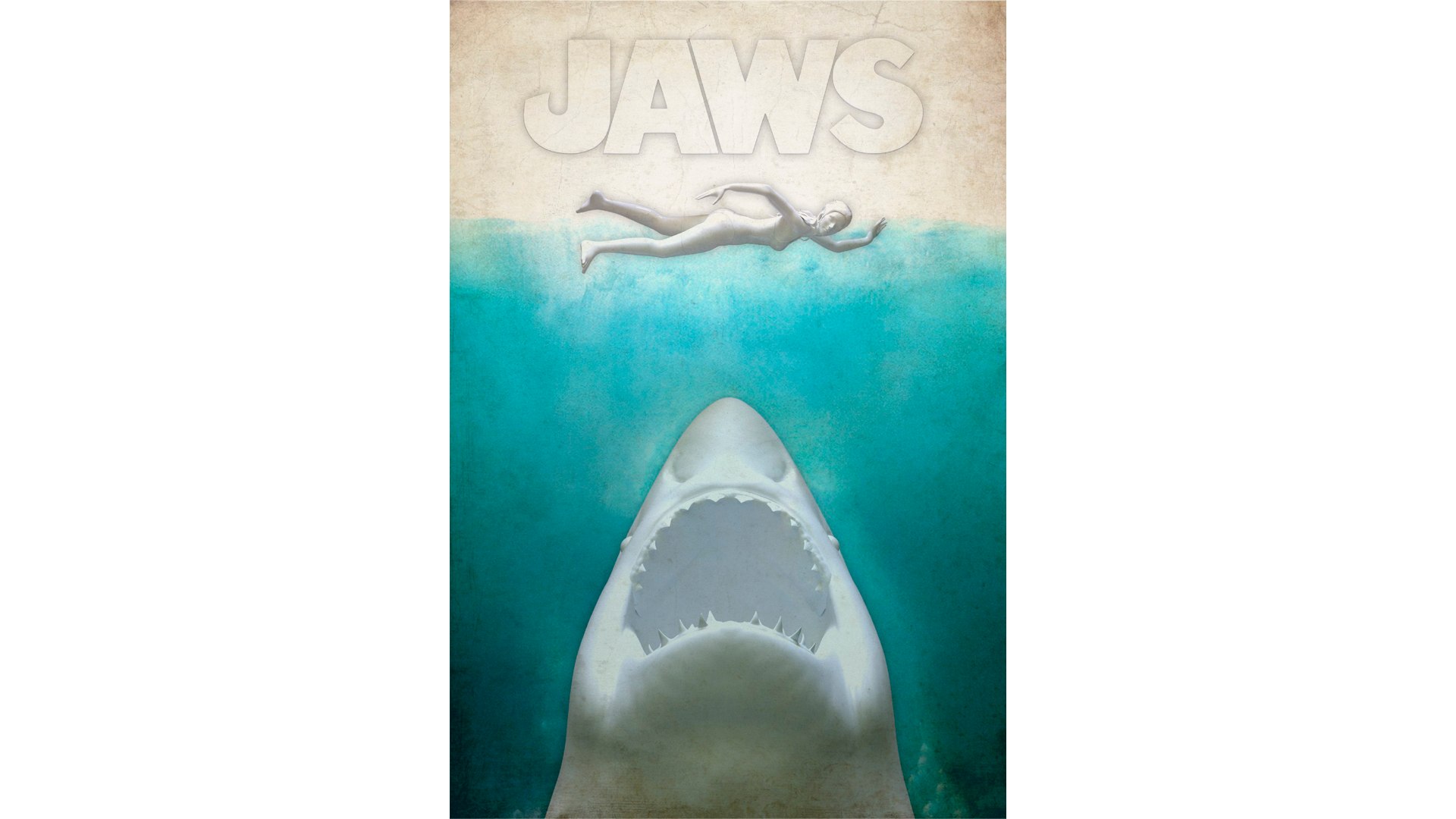 JAWS 3D Poster Model - TurboSquid 2259866