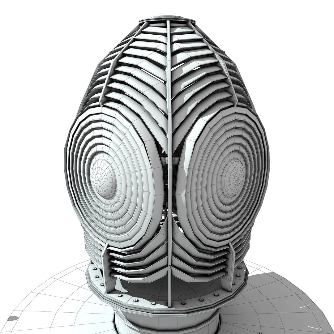 Fresnel Lens 3d Model