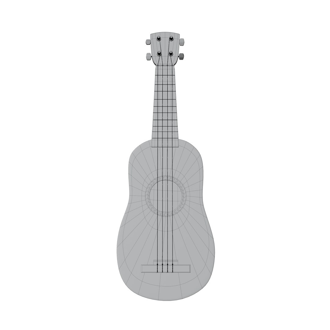3D Ukulele - TurboSquid 2020047