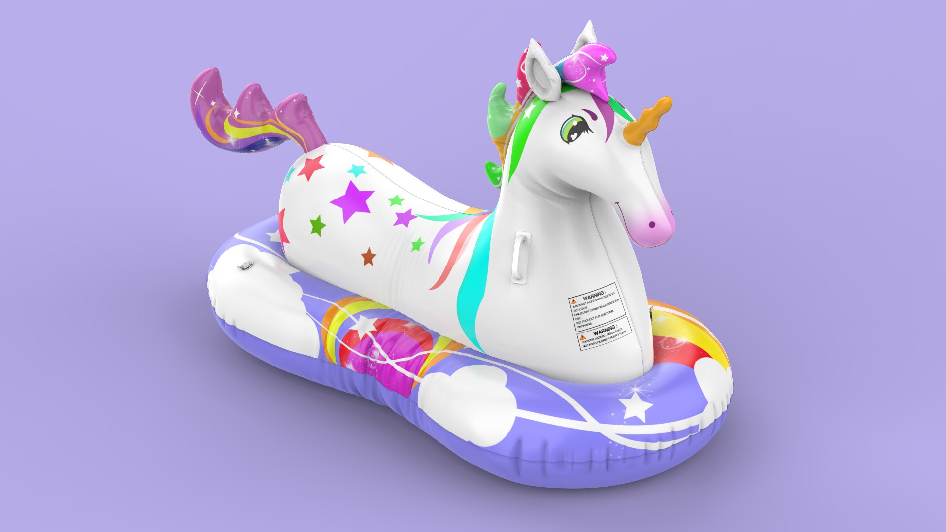 3D Model Unicorn Ride On Pool Float - TurboSquid 2233737