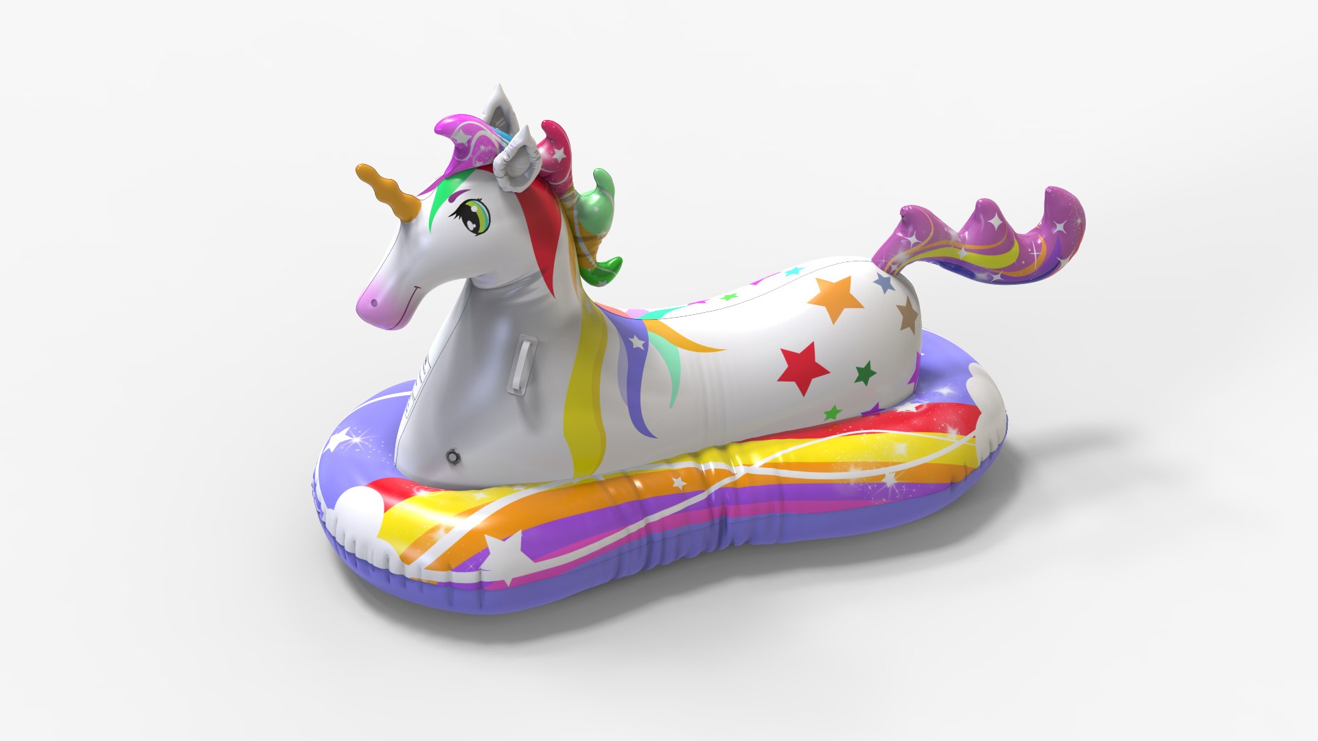 3D Model Unicorn Ride On Pool Float - TurboSquid 2233737