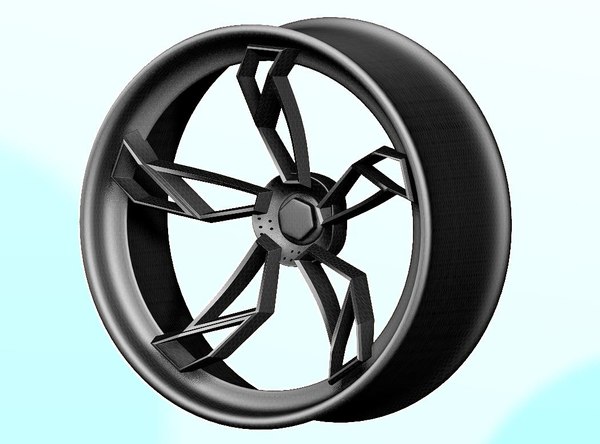 Car wheel model - TurboSquid 1510437