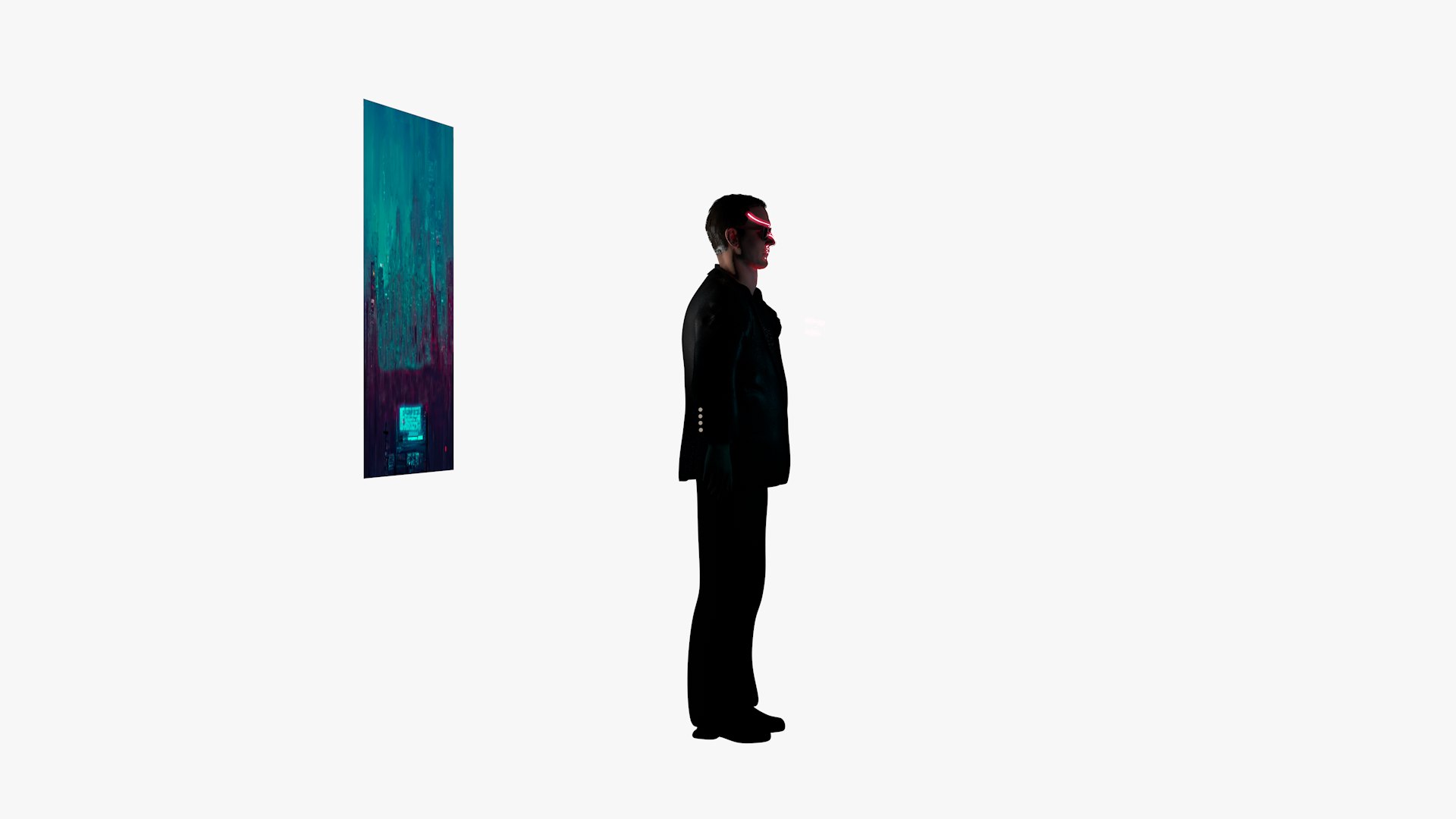 Cyberpunk Man 3D Model - TurboSquid 1967550