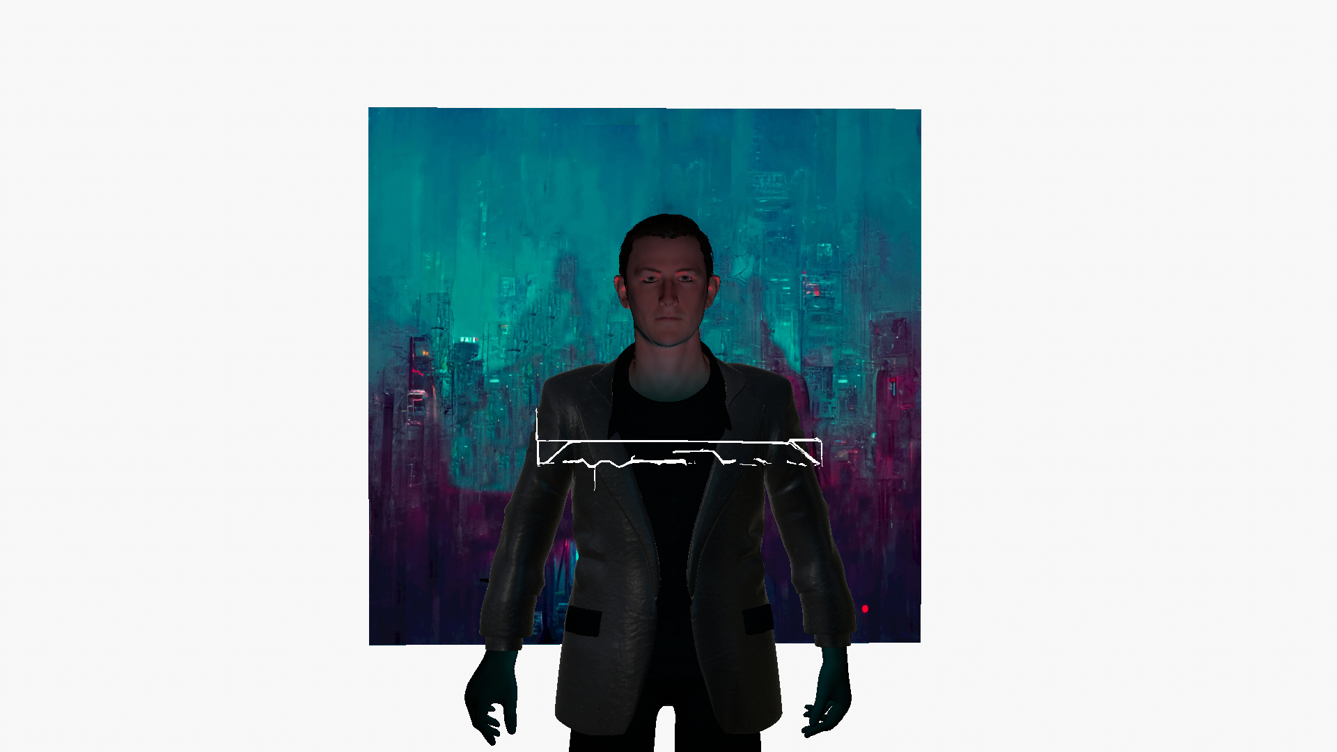 Cyberpunk Man 3D Model - TurboSquid 1967550