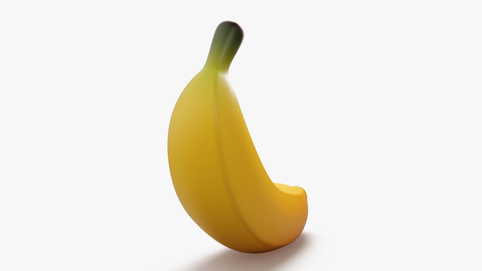 Banana Fruit Stylized 3D Model - TurboSquid 2360403