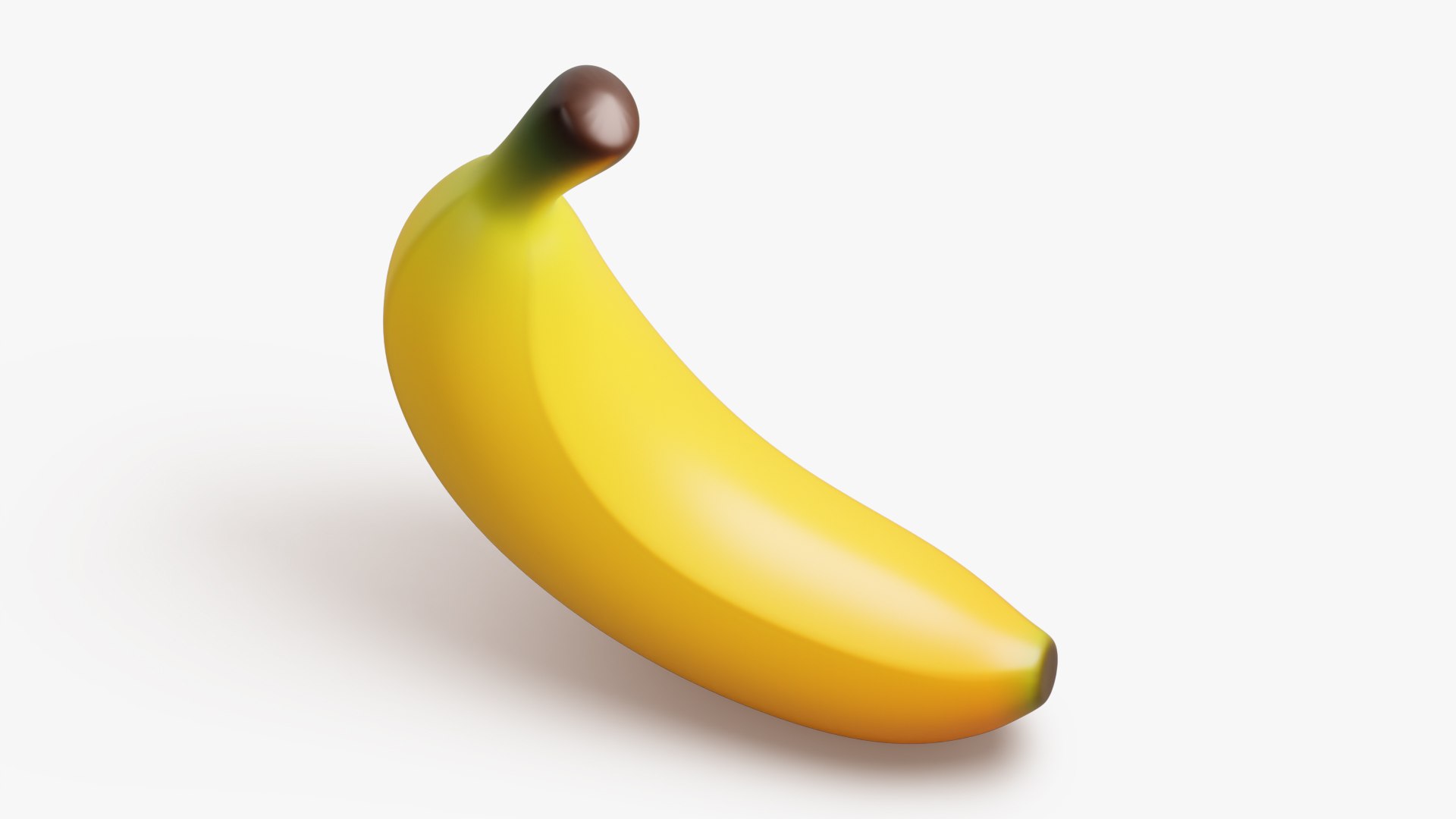 Banana Fruit Stylized 3D Model - TurboSquid 2360403