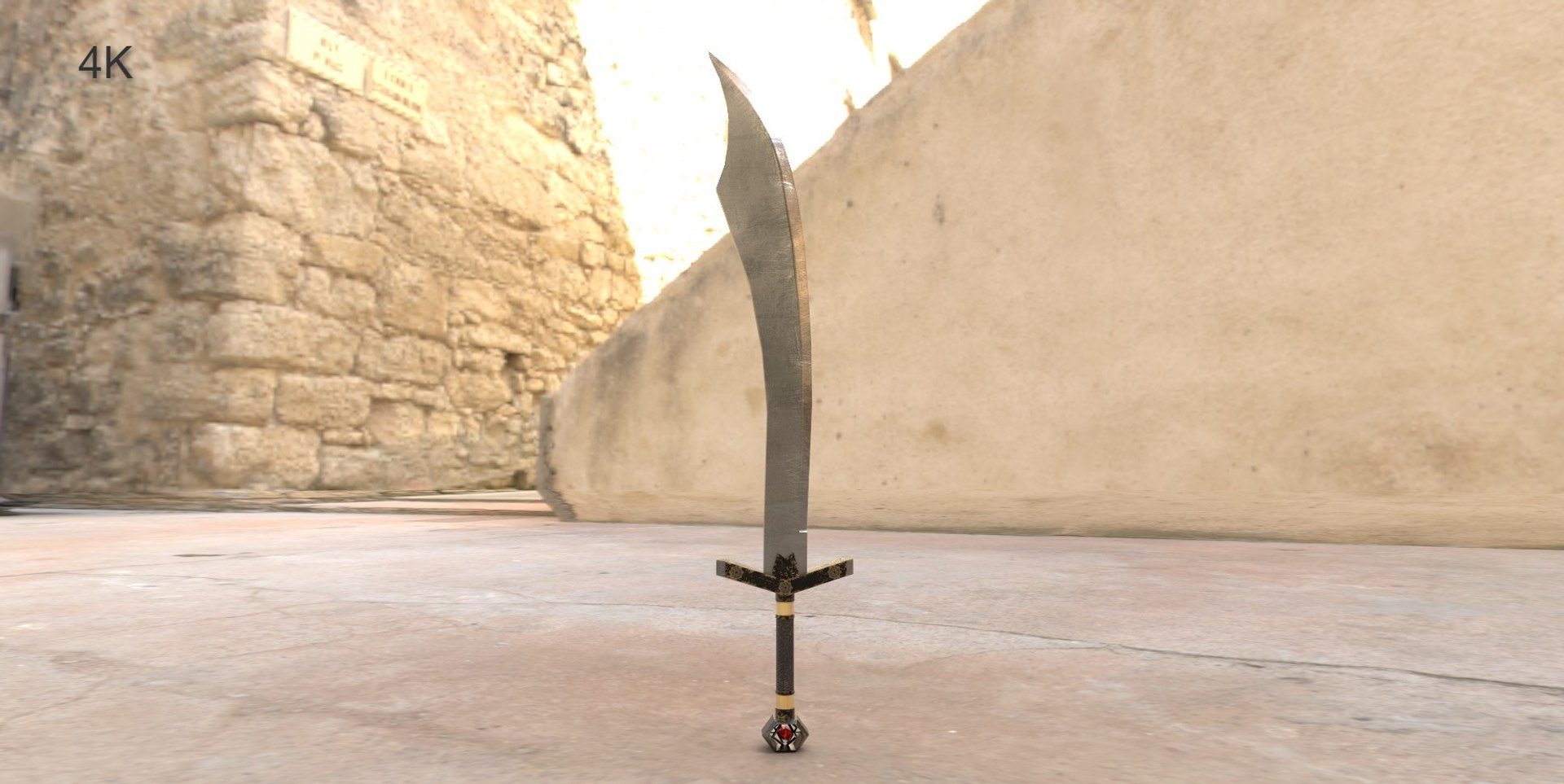 3D Persian Sword - TurboSquid 2218673