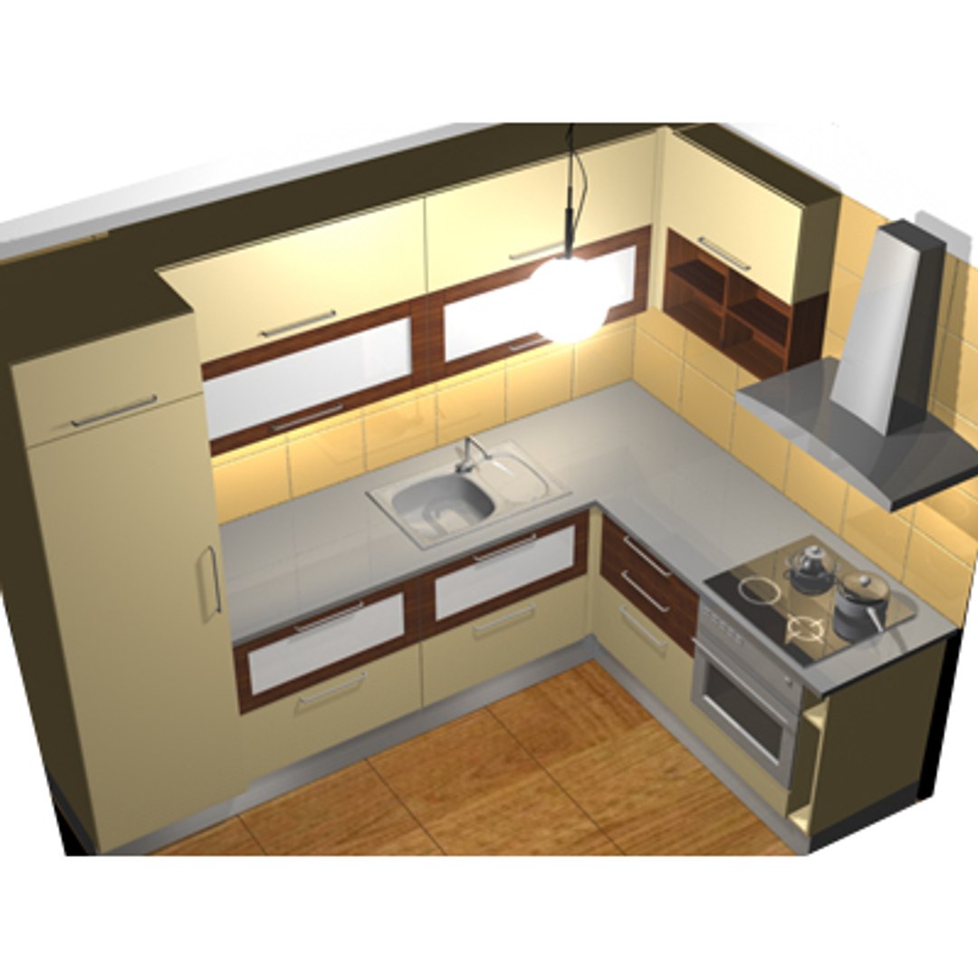 3d kitchen furniture