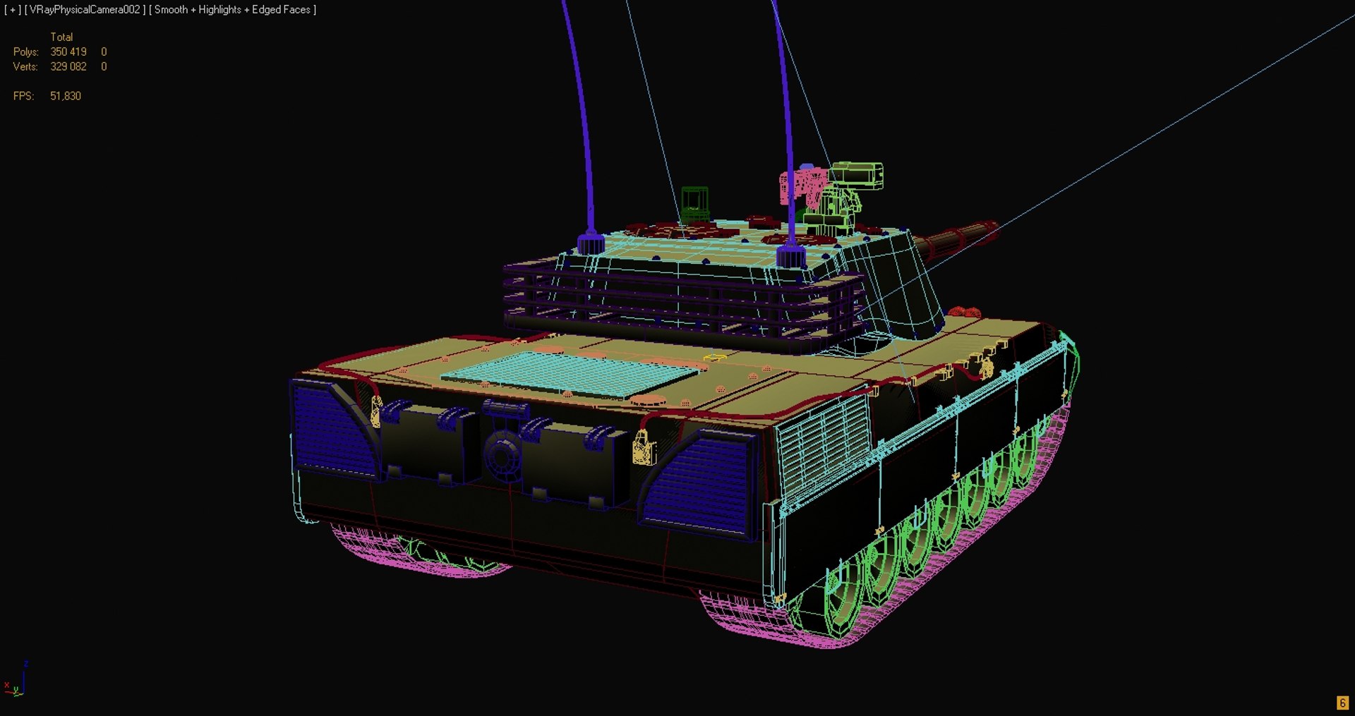 3d Model Tank Of-40 Mk Ii