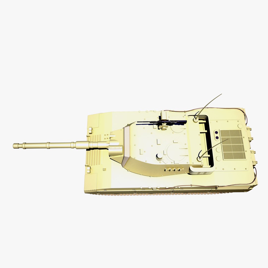 3d Model Tank Of-40 Mk Ii