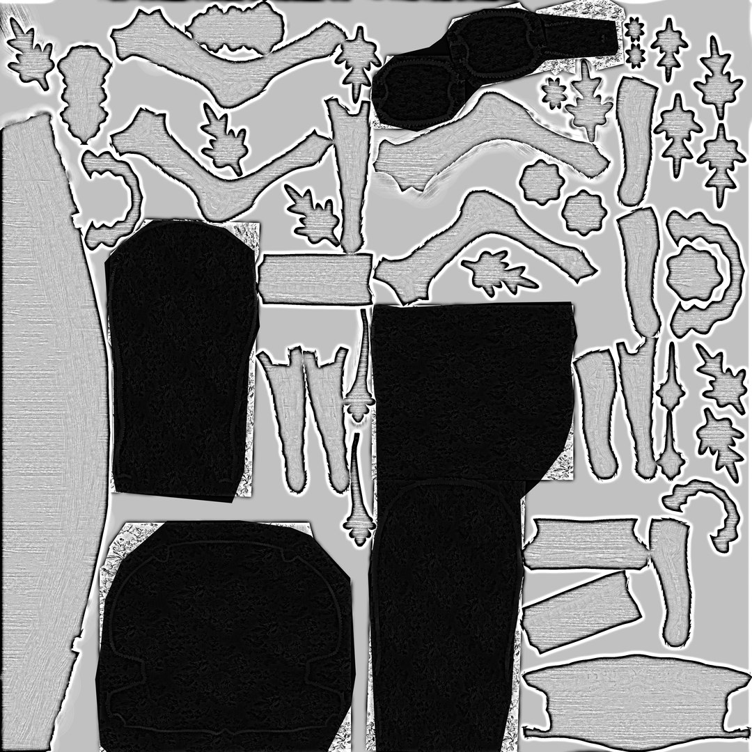 3D Renaissance Chair - TurboSquid 1482075