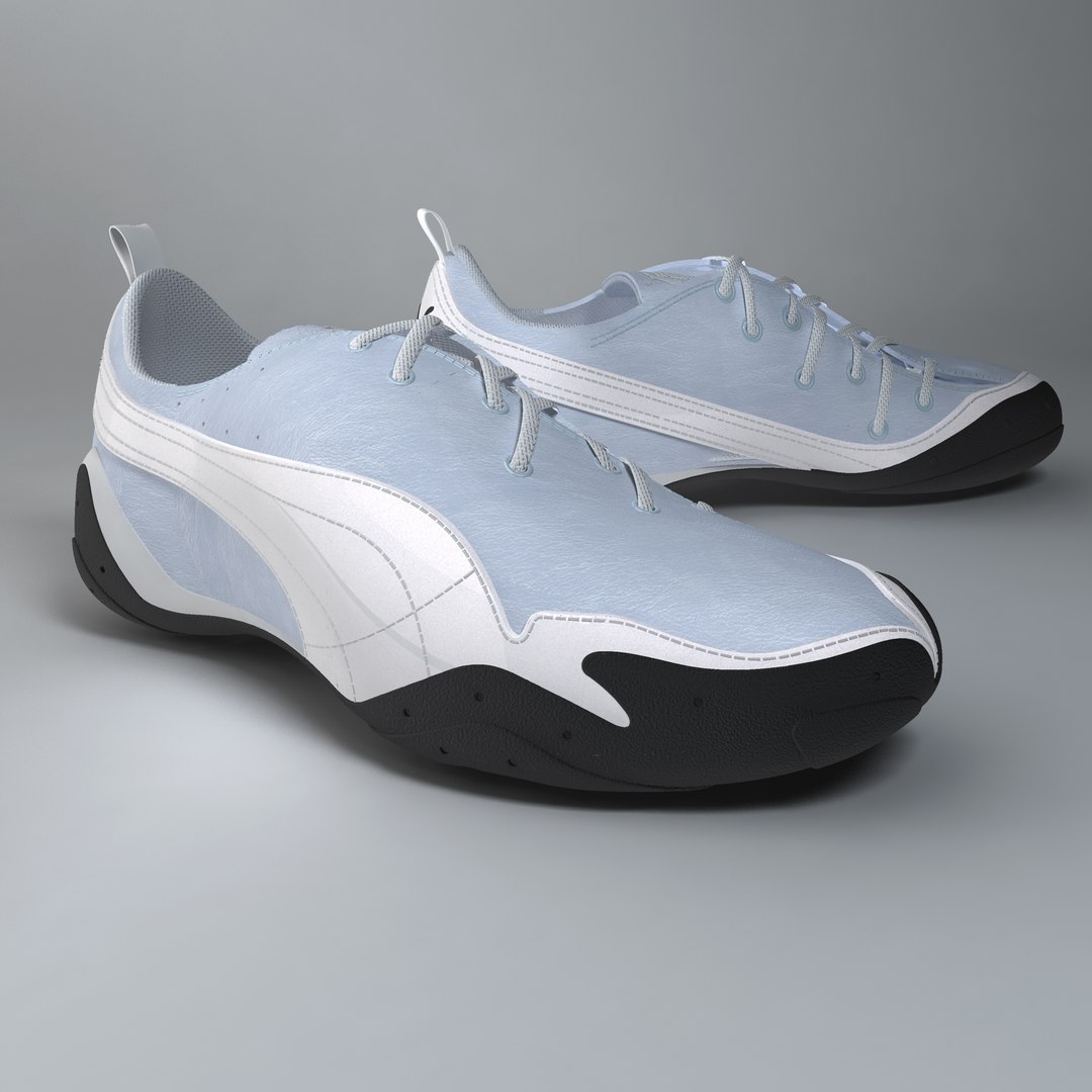 3d Puma Fusion Trainers Model