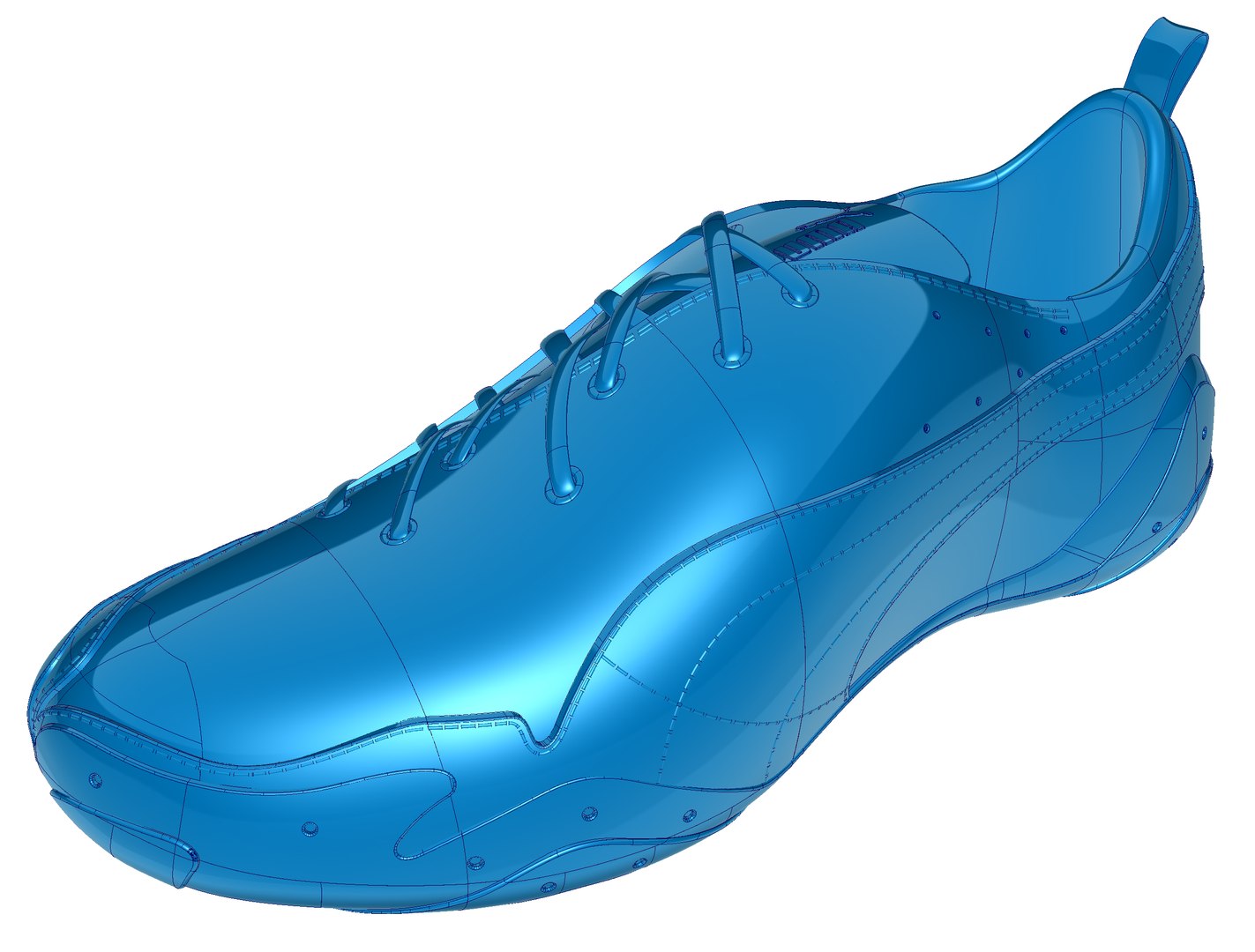 3d Puma Fusion Trainers Model