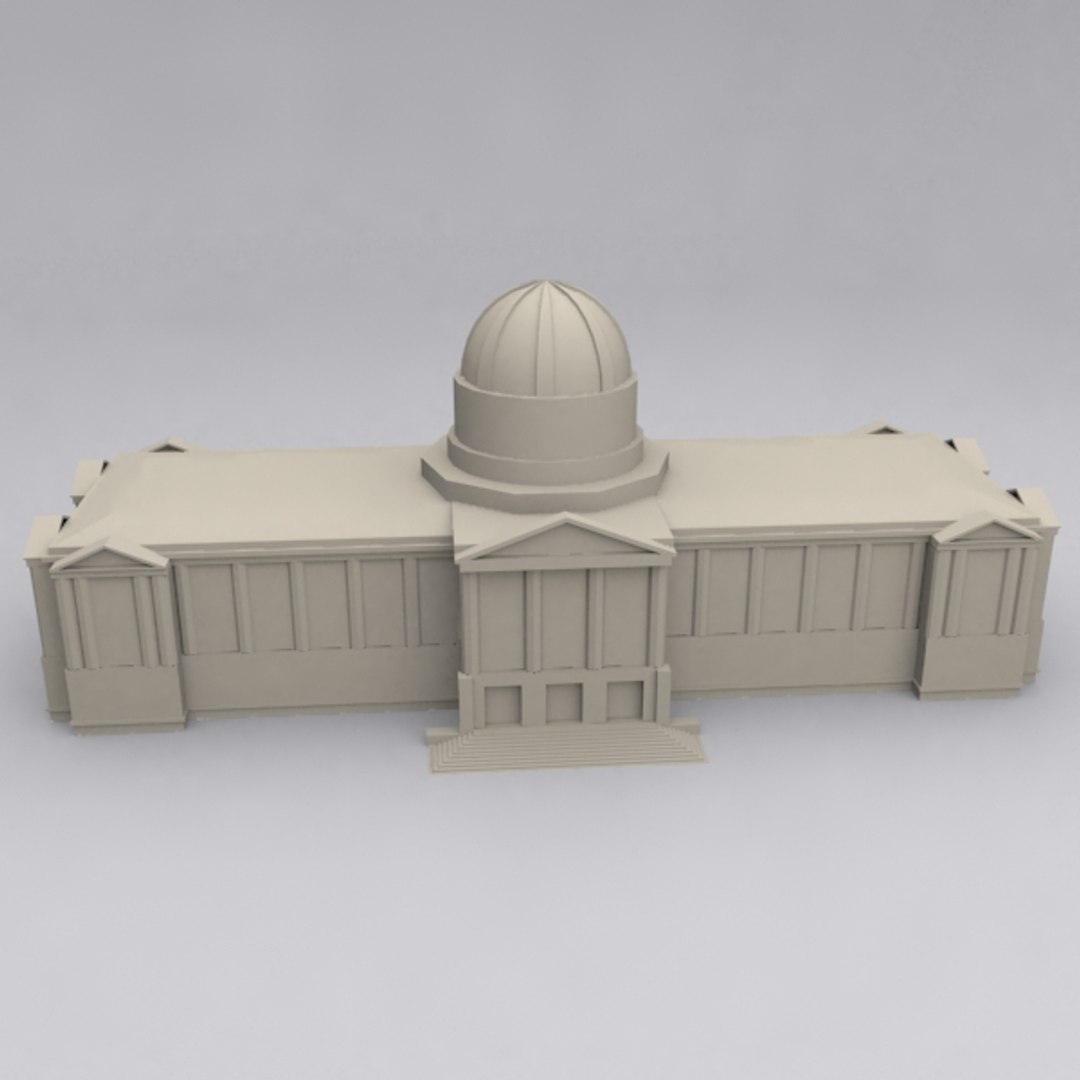 City Hall 3d Model