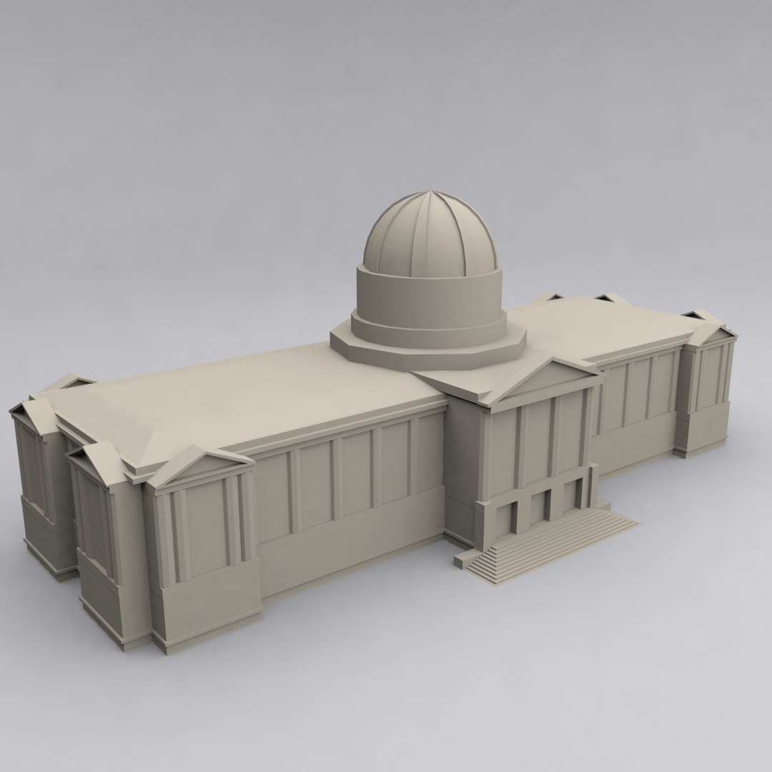 City Hall 3d Model
