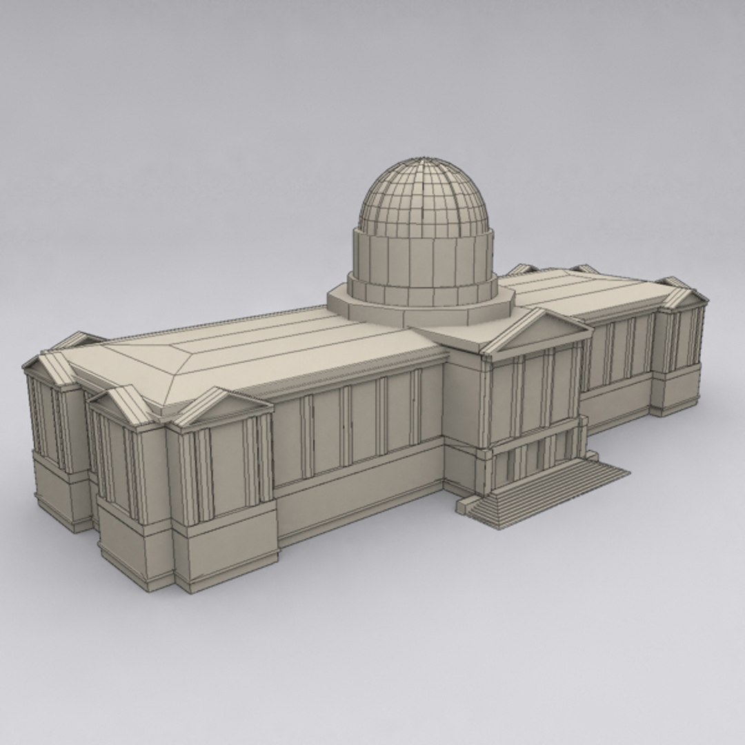 City Hall 3d Model
