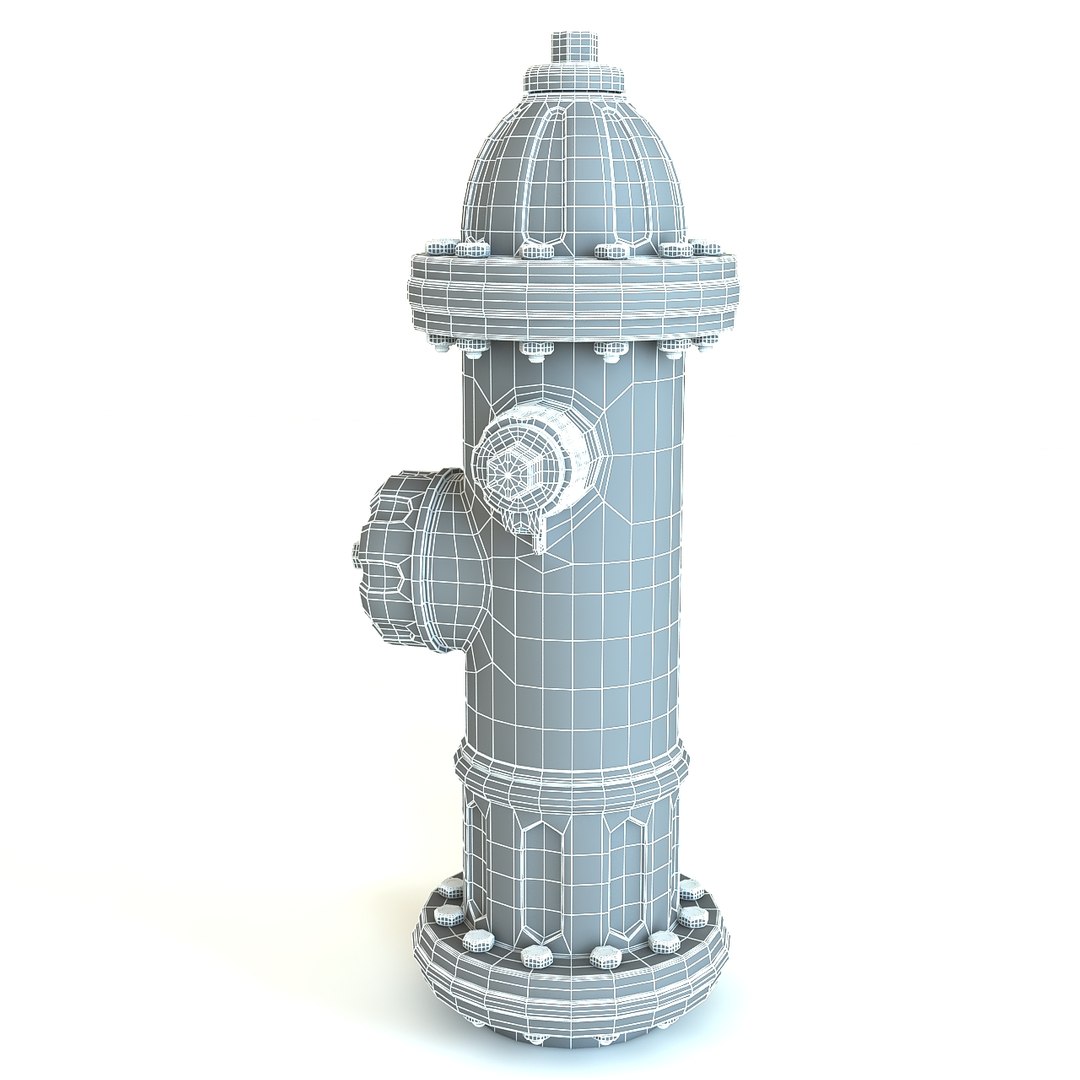 hydrant 3d model