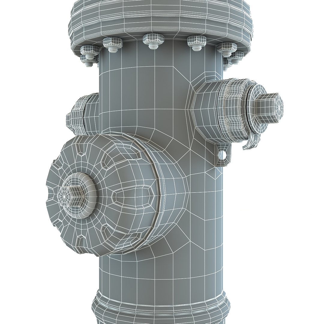 hydrant 3d model