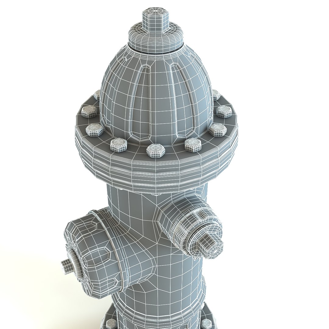 hydrant 3d model