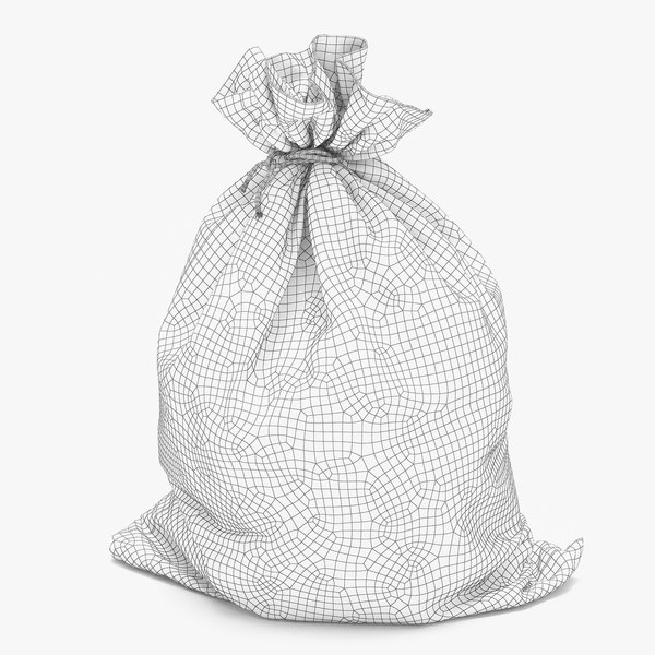 money bag dollar 3d model