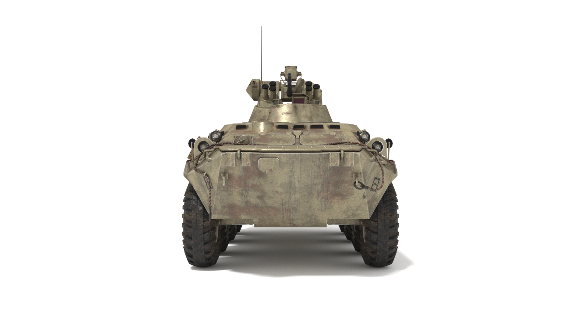 BTR-80 BTR-80A 2 Turrets 3 Main Textures 3D Model - TurboSquid 1783010