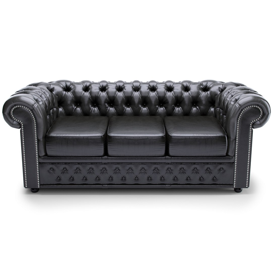 Classic Chesterfield Sofa Chester 3d Model